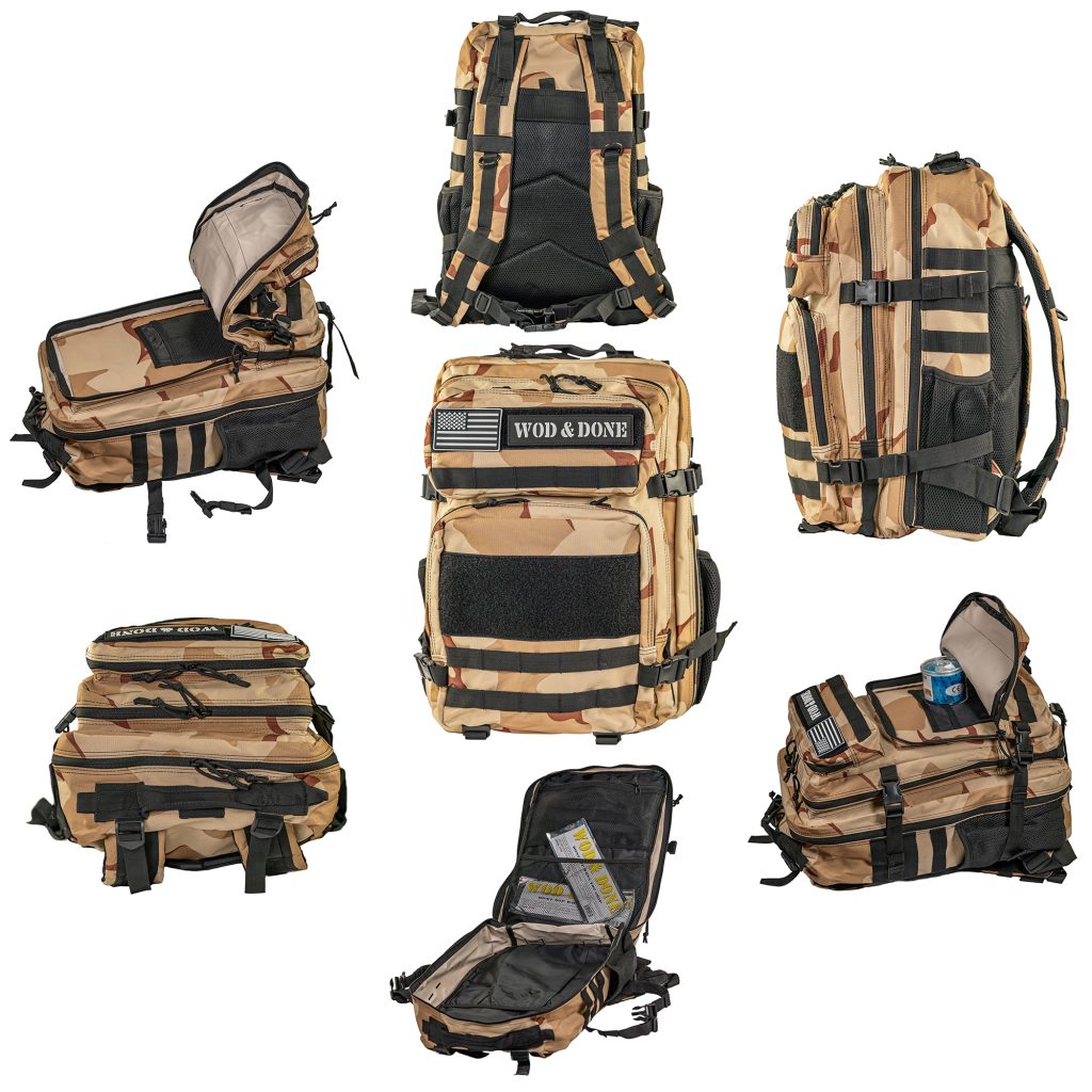 Tactical Bag Backpack 45L – WOD & DONE